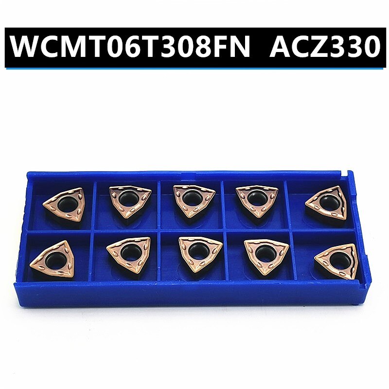 10 Pcs WCMT06T308FN ACZ330 Carbide Insert Draaien ... – Grandado