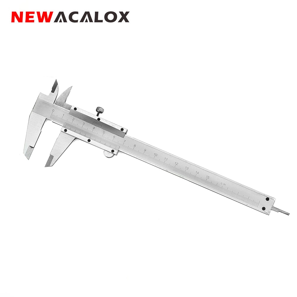 NEWACALOX Metal Calipers 6 inch 150 mm Vernier Dig... – Vicedeal