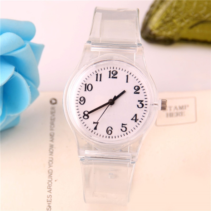 Transparent Silicone Strap Watches Women Sport Qua... – Vicedeal