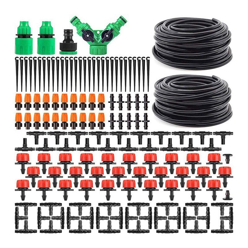 148Pcs Garden Automatic Drip Irrigation Set,30M Ad... – Vicedeal