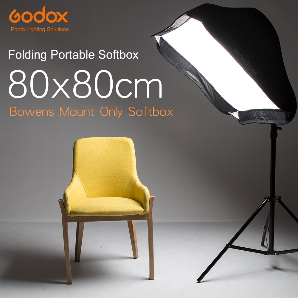 Godox 60 x 60cm 80 x 80cm sammenfoldelig bærbar bo... – Vicedeal