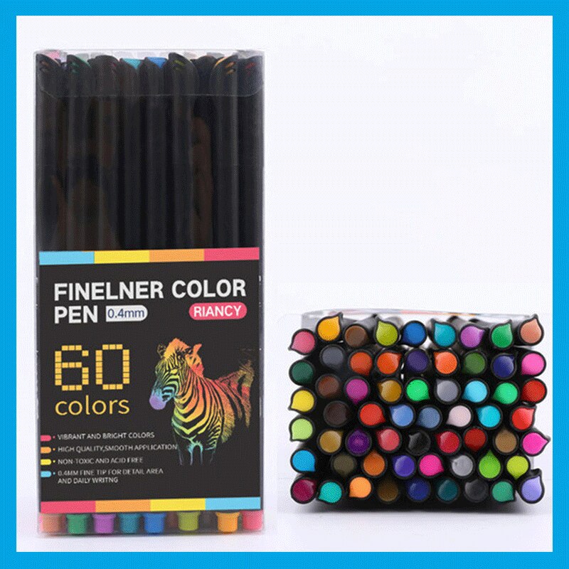 12/24/36/48/60 bunte Neutral Permanent Gel Stift F... – Vicedeal