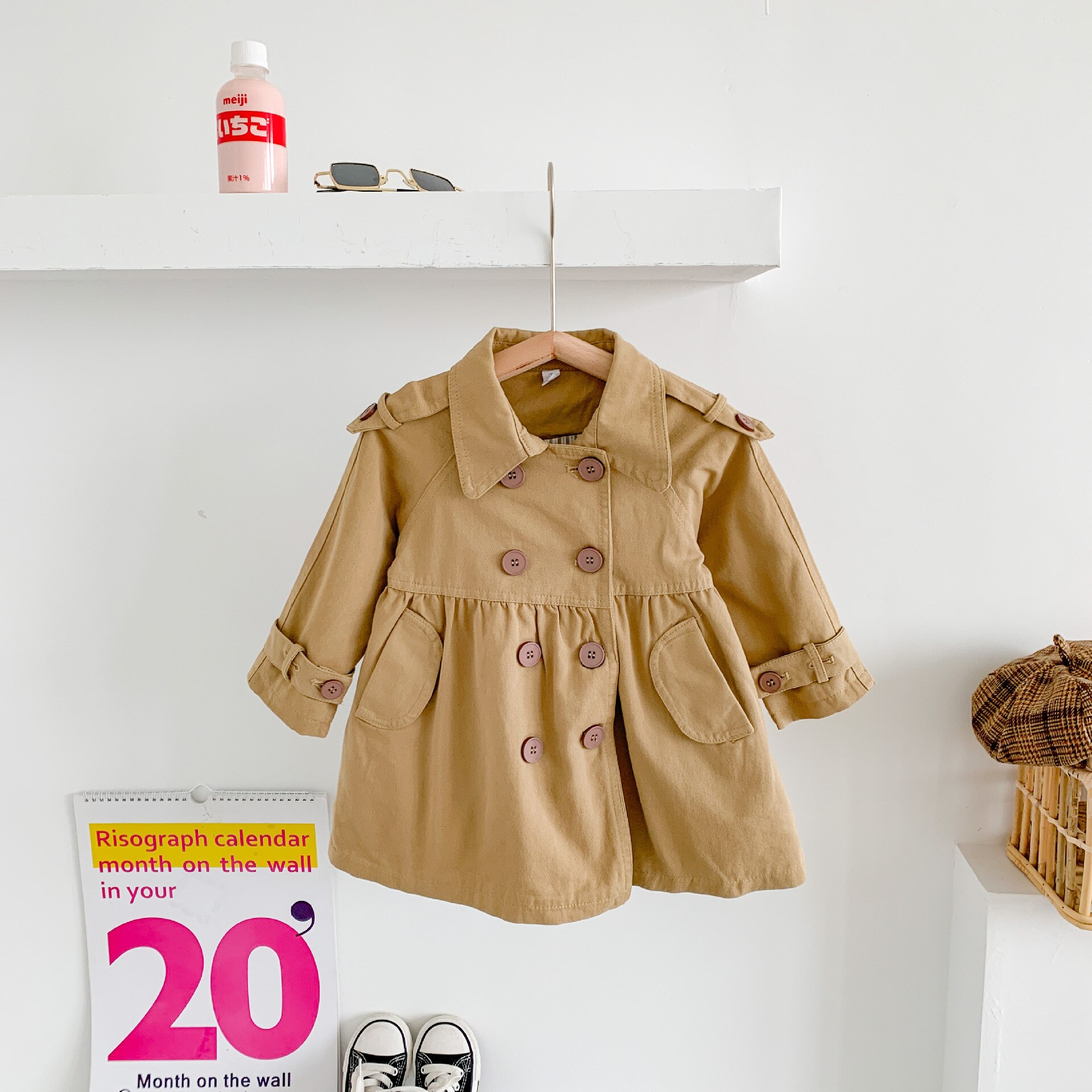 Spring Children Clothing Baby Girl Windbreaker Coa... – Grandado