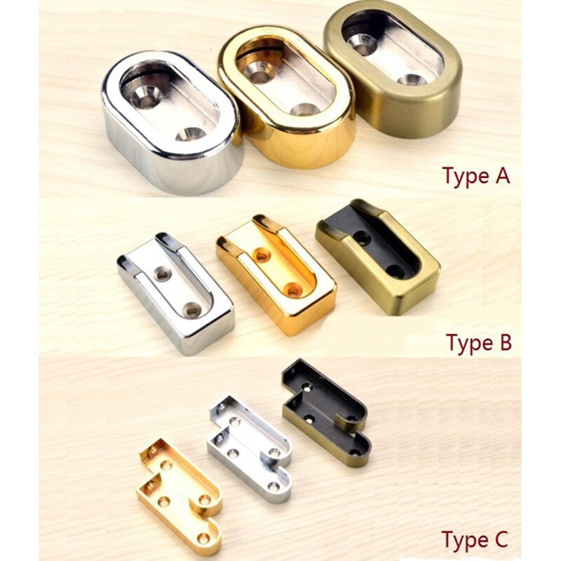 2 stks/partij OVALE WALL MOUNT HANDDOEK KAST STAAF... – Grandado