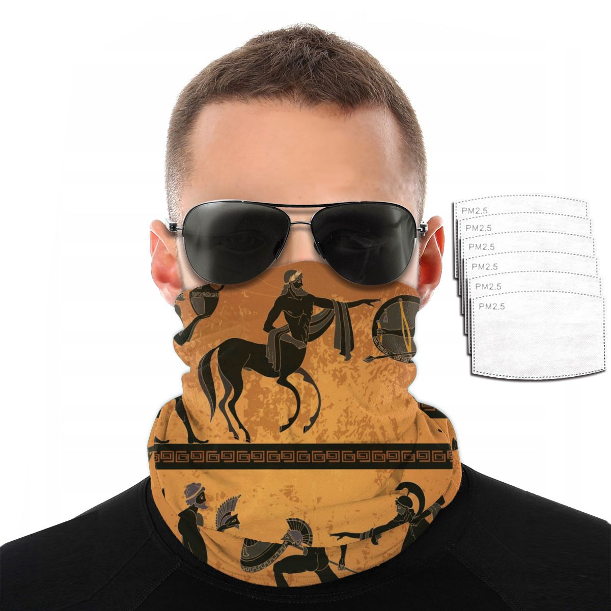 Polyester Bandana Magic Men's Scarf Ancient Gr... – Vicedeal