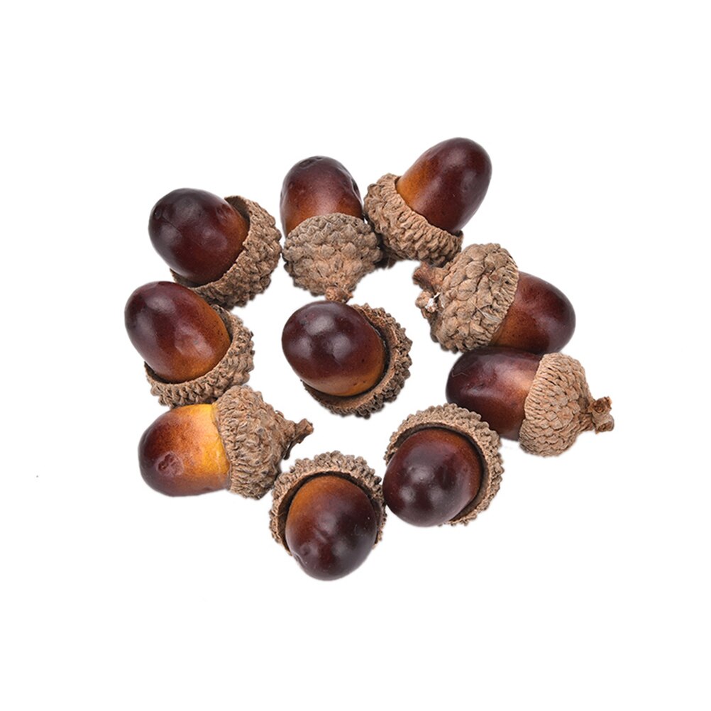 10 PCS Mini Artificial Foam Acorns Oak Fruit And V... – Vicedeal