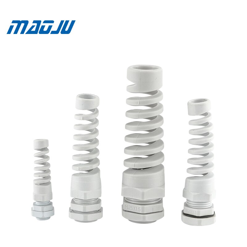 5pcs white black Nylon M12 M16 M18 M20 M22 Flex Pl... – Grandado