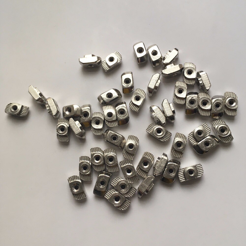 100PCS M3 T moer Hammer Head Fasten Nut Connector ... – Vicedeal
