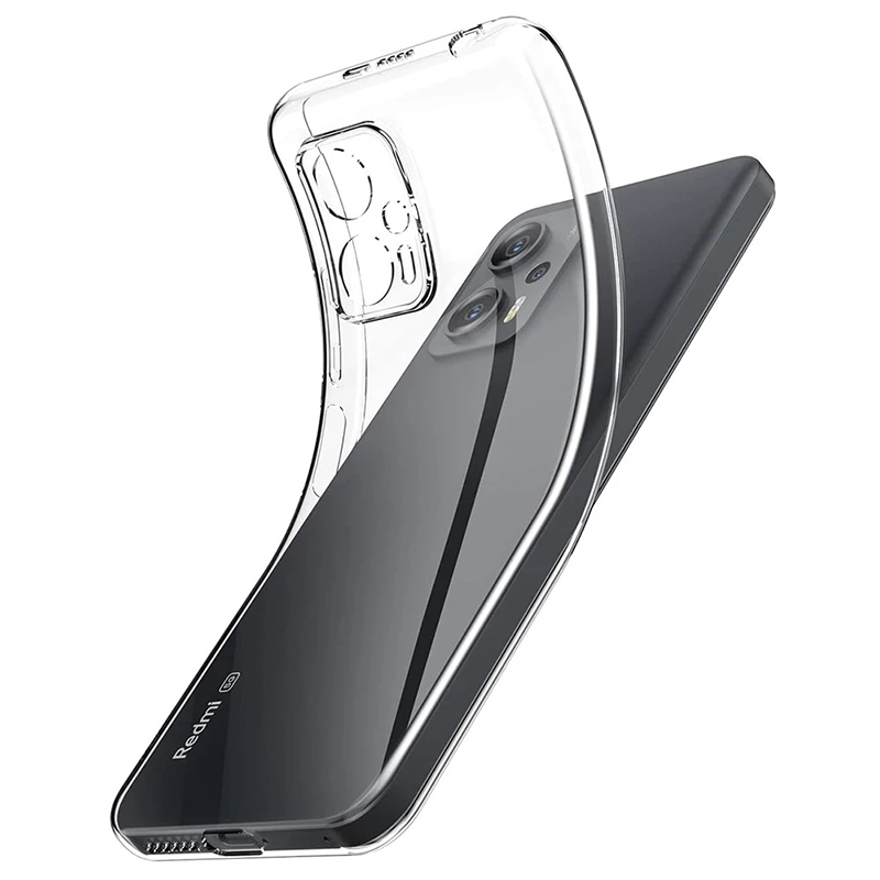 Ultratyndt, gennemsigtigt, blødt tpu-cover i silik... – Grandado