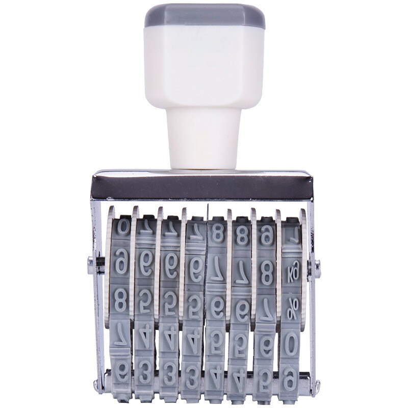 Wielen Rollen 8 Cijfers Nummering Stempel Trolley ... – Grandado