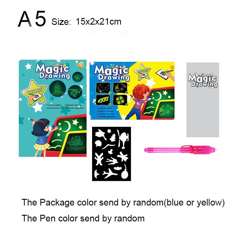 Luz luminosa placa de desenho graffiti doodle dese... – Grandado