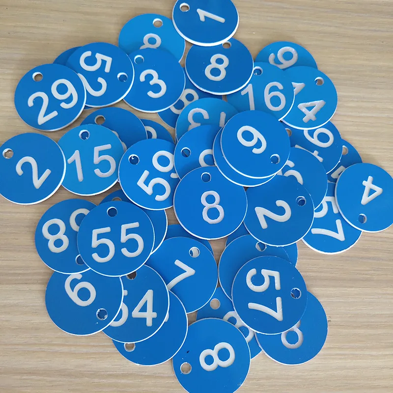50Pcs 1-50 Numbered Sign Labels Beehive Tags Lives... – Grandado