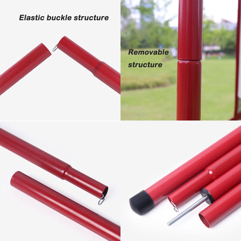 2M Awning Pole Multi-Section Folding Iron Bold Sna... – Vicedeal