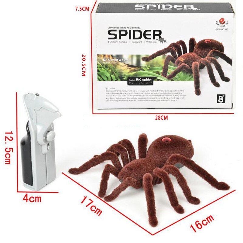 Toy remote control spider infrared shape realistic... – Grandado