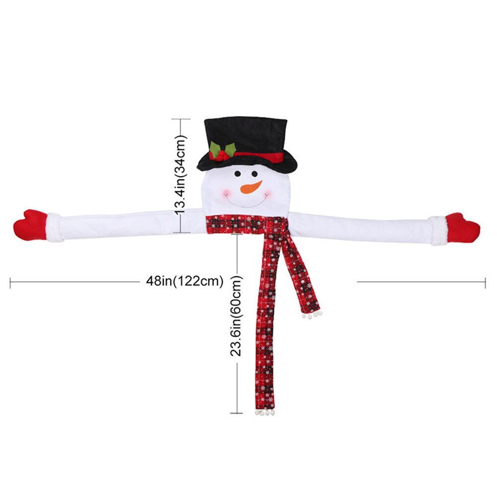 Christmas Tree Topper Xmas Snowman Hugger Poseable... – Vicedeal