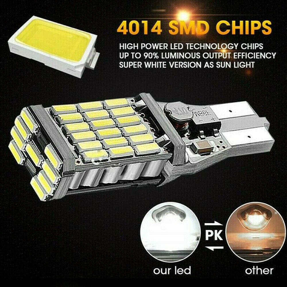 Universal Taillight SMD LED Reverse Light T15 12V-... – Vicedeal