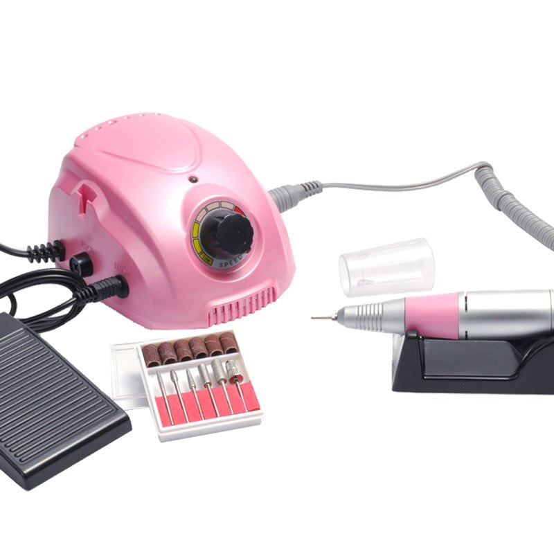 35000RPM Electric Nail File Set with 4 Drinding Bi... – Vicedeal