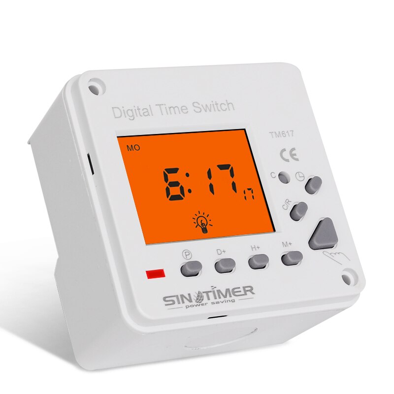 TM617 220V 230V 110V AC Electronic Digital 7 Day W... – Vicedeal