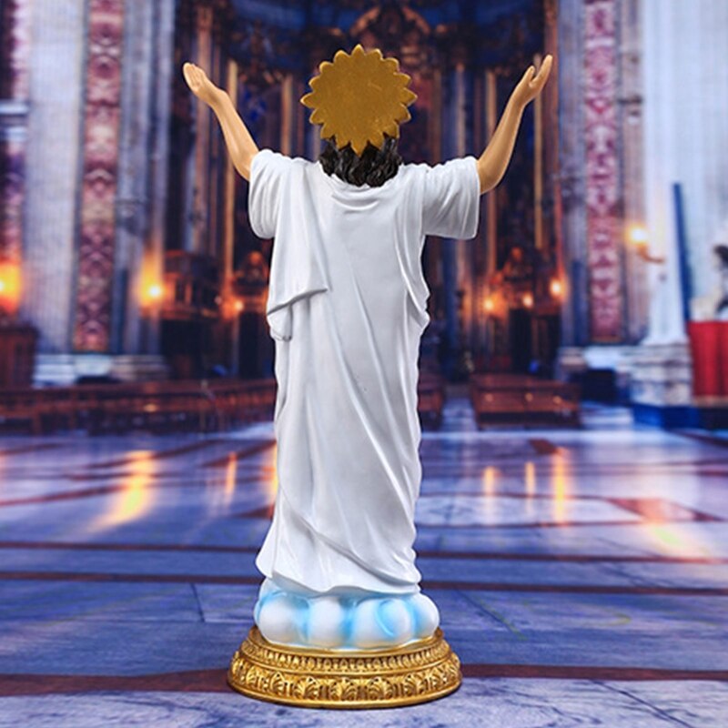 8.86 Inch Tall Jesus Statue Sacred Rebirth Figure ... – Grandado