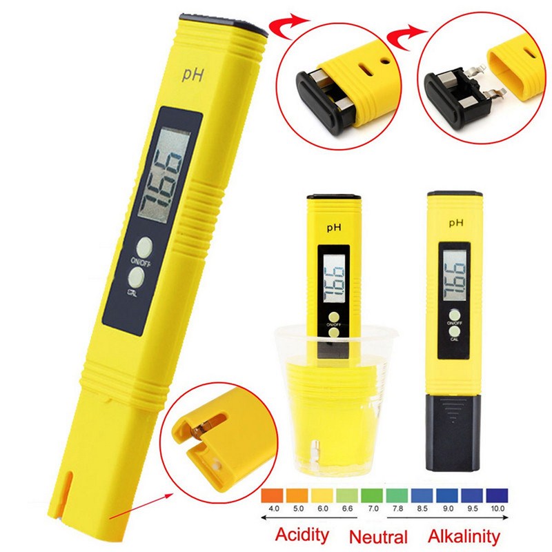 PH Meter Tester for Water Food Aquarium Pool Hydro... – Vicedeal