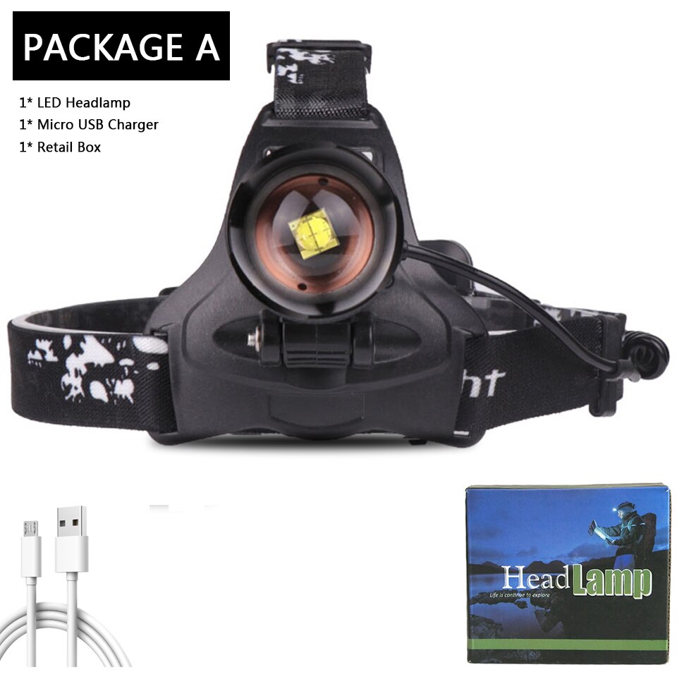 Super XHP180 Most Powerful Led Headlamp XHP160 Hig... – Grandado