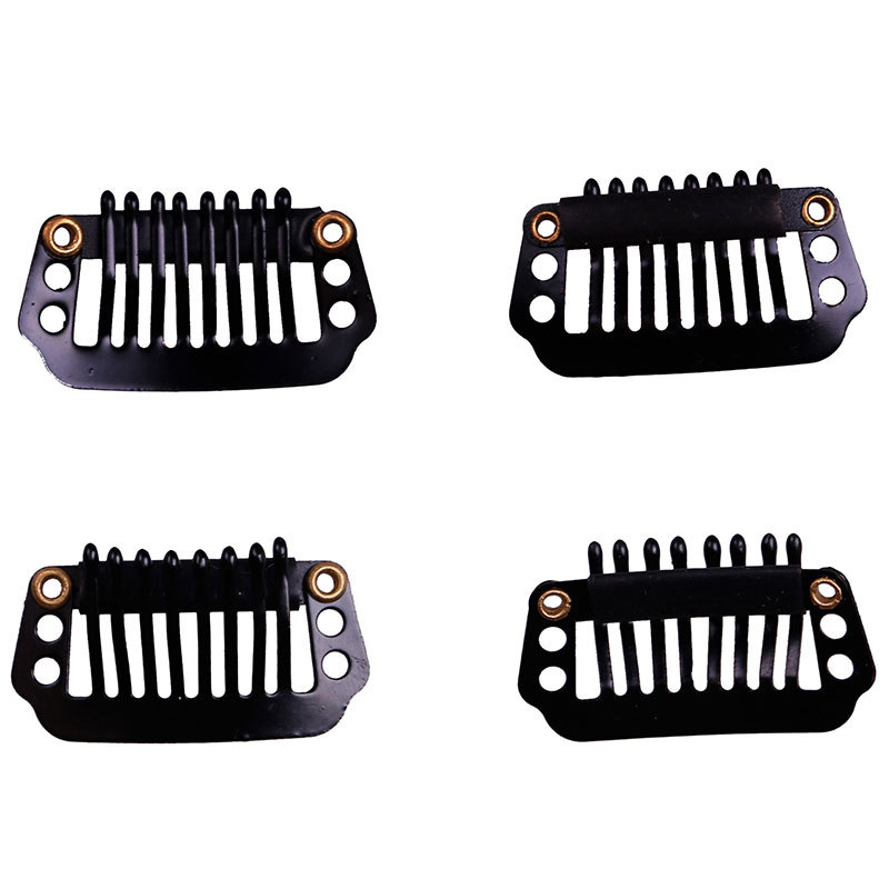 2.8cm 8 teeth Snape Clip with Silicone Back for Ha... – Vicedeal