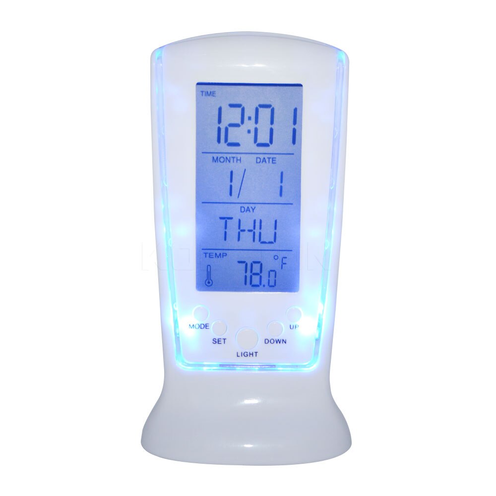 LED Clocks with Backlight Alarm Clock Calendar The... – Grandado