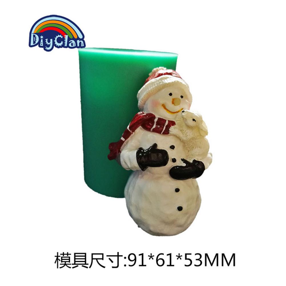 Santa Claus Candle Mold Christmas Silicone Cake De... – Grandado