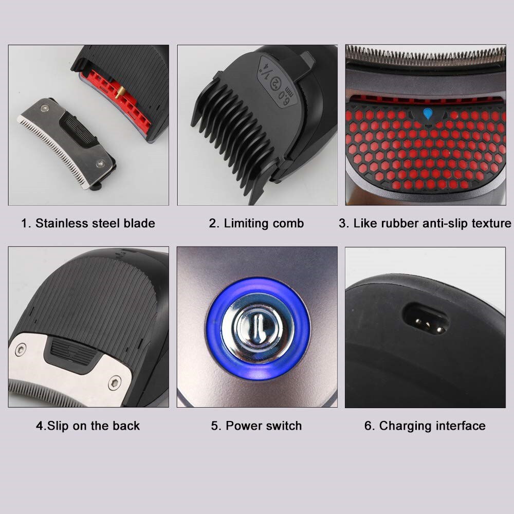 Electric Shaver For Men Bald Head Polish T polishi... – Grandado