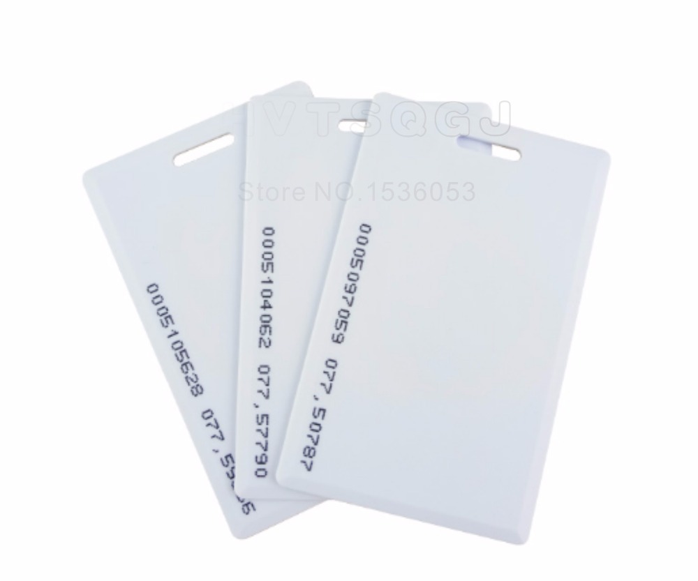 Proximity EM ID dikke Card met gat, 125 KHZ rfid-k... – Vicedeal