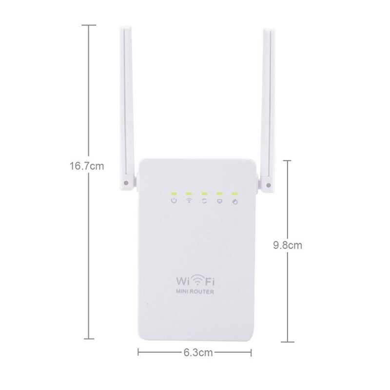 Wireless Router 300M Dual Antennas Extender Wi-Fi ... – Vicedeal