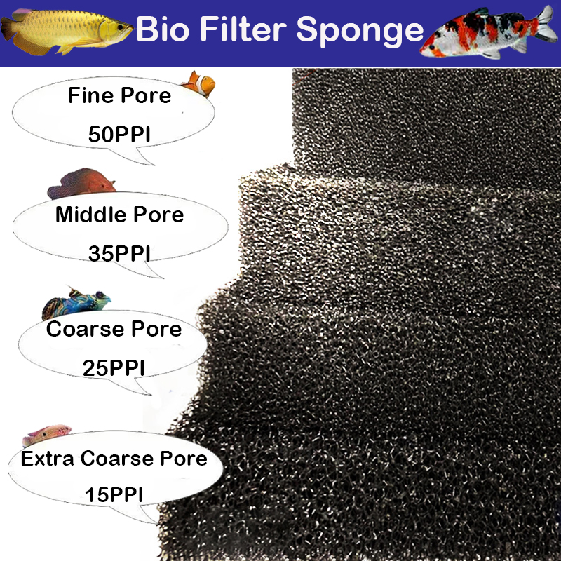 Filter Foam Sponges,Aquarium Sponge Filter Media F... – Vicedeal