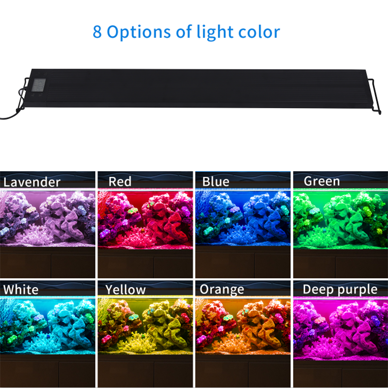 18-24 Inch Auto On Off Aquarium LED Lighting Full ... – Vicedeal