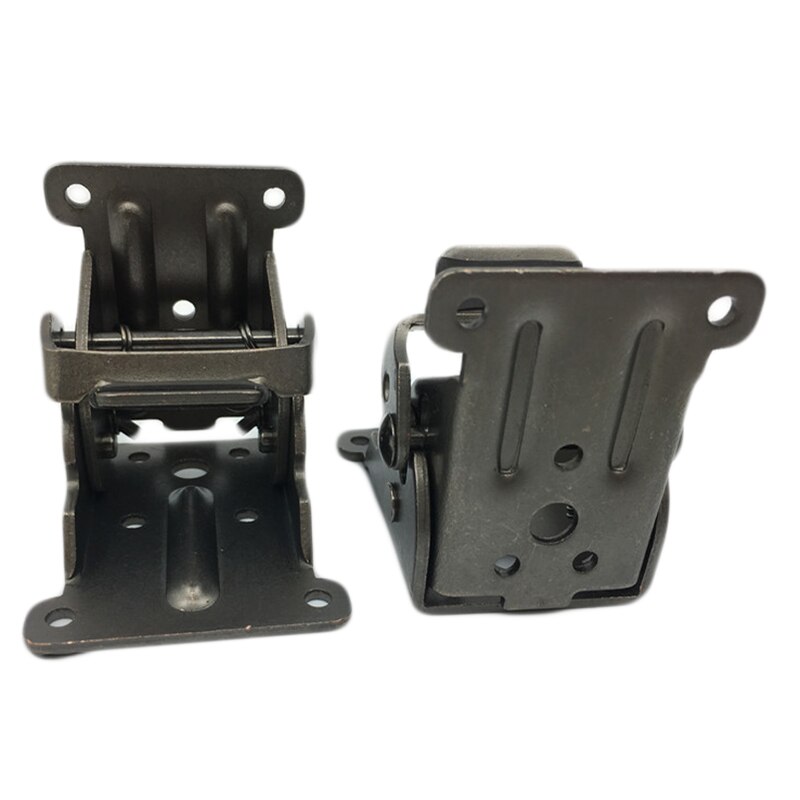 Black Folding Iron Hinge Table Leg Brackets Foldab... – Grandado