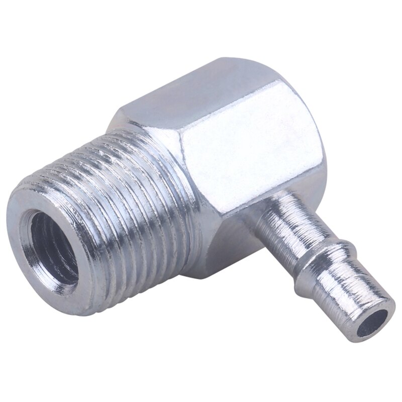 Intake Manifold Vacuum Fitting 90 Degree 3/8 NPT-1... – Grandado