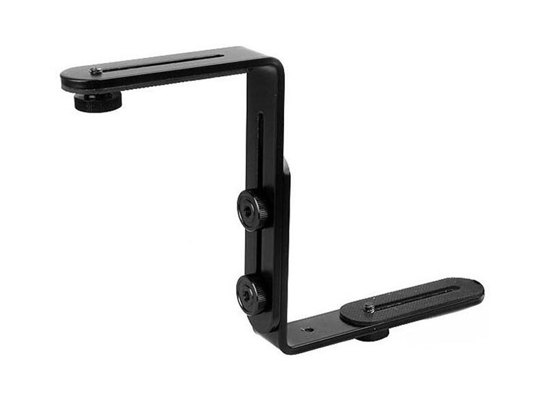 Dual L Shape Camera Flash L Bracket bilateral fram... – Vicedeal