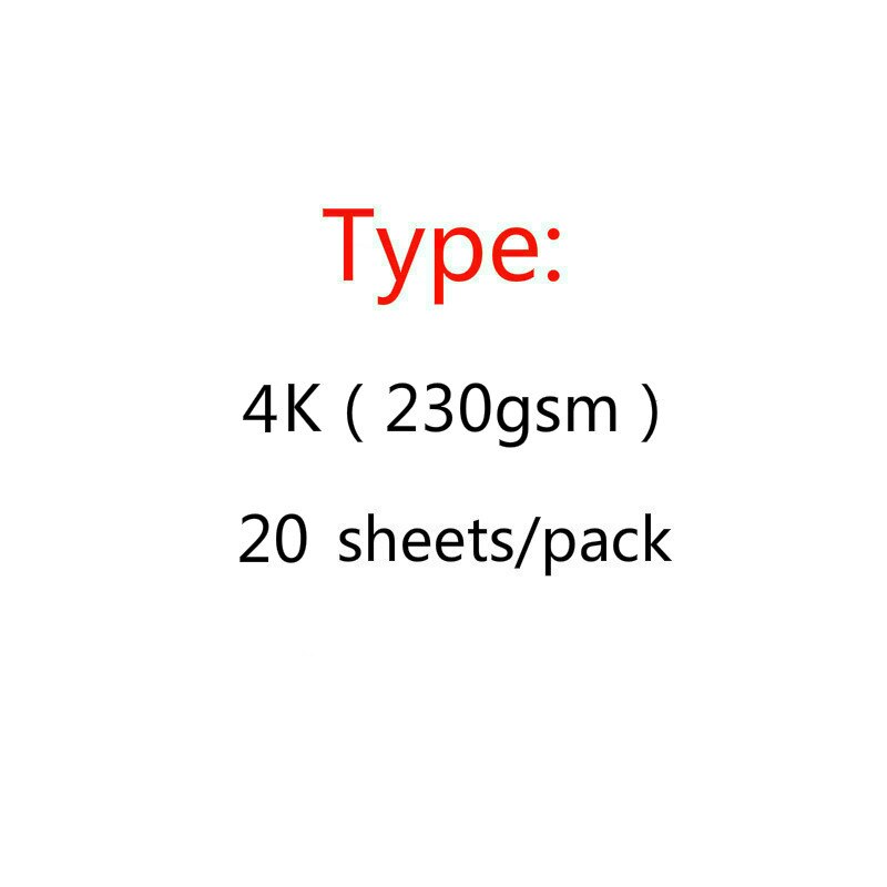 A3 a4 8k 4k sort papir papirstop print kopipapir d... – Grandado