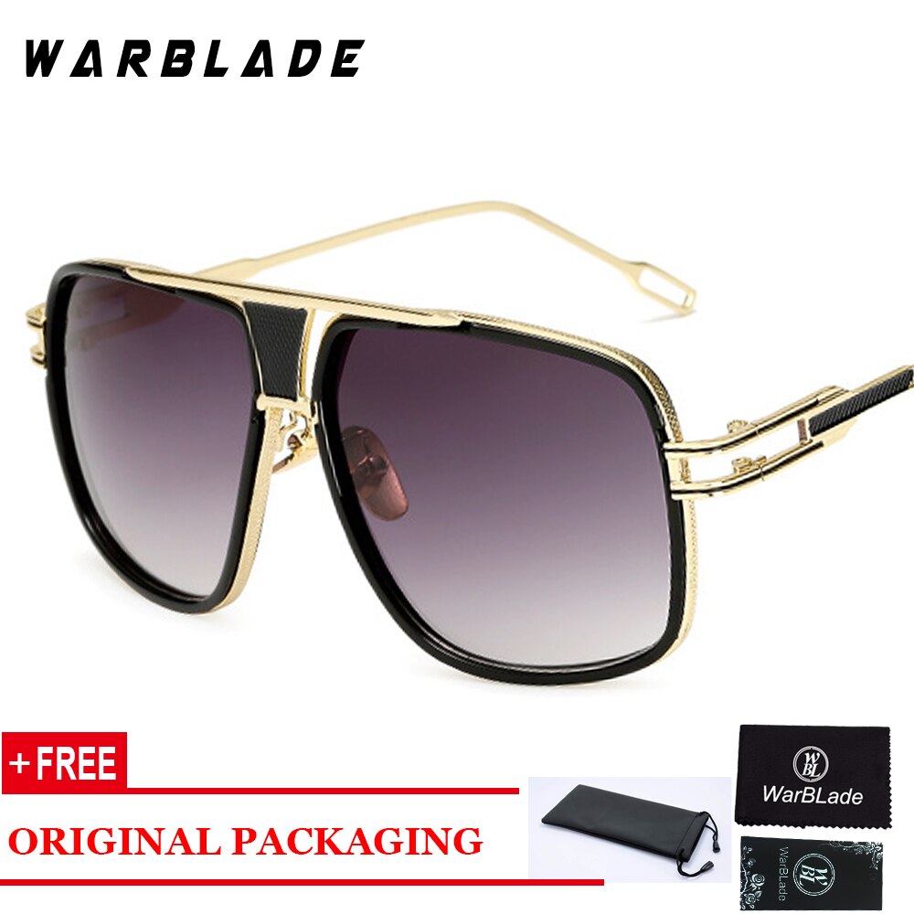 Warblade Brand Big Glasses Frames For Men Clear Me... – Grandado