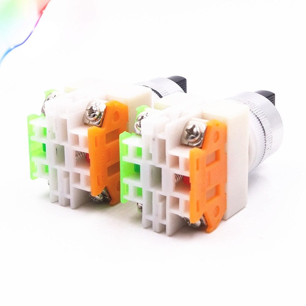 22mm LA37-11X3 self-Momentary Selector Switch 1NO+... – Vicedeal