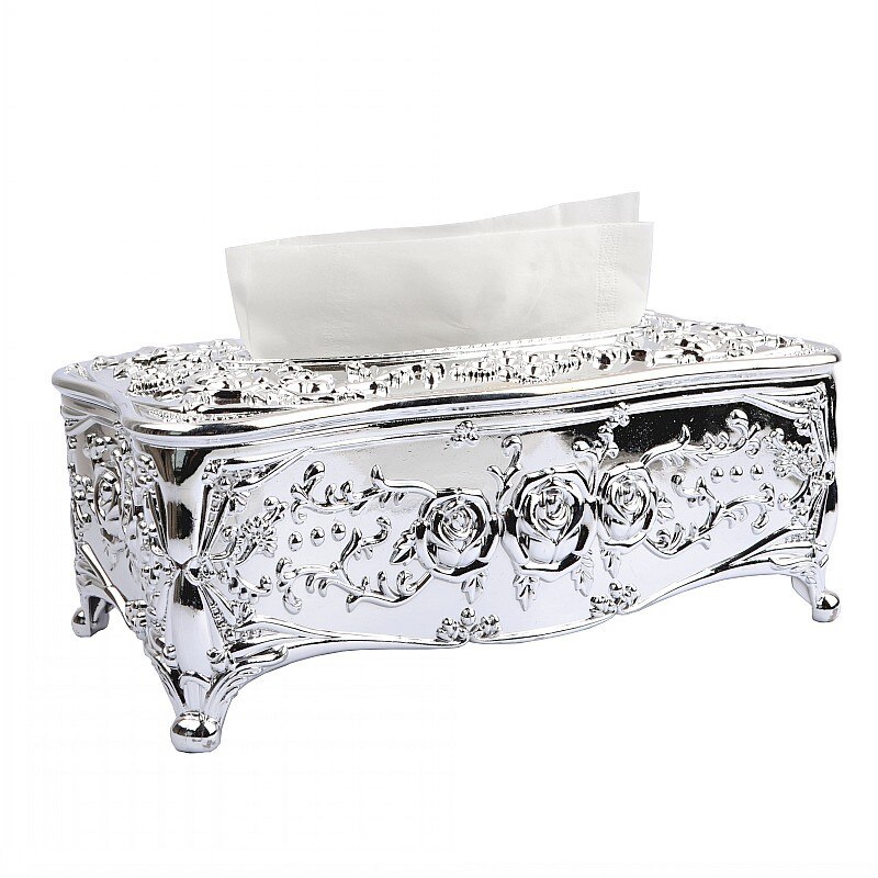 Gold/Silver European Luxury Acrylic Tissue Box Hot... – Grandado