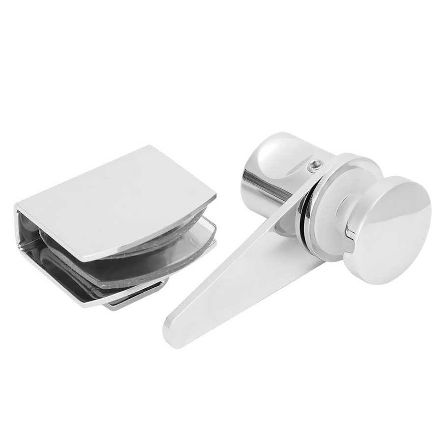 Household Bathroom Shower Room Glass Door Latch Lo... – Vicedeal