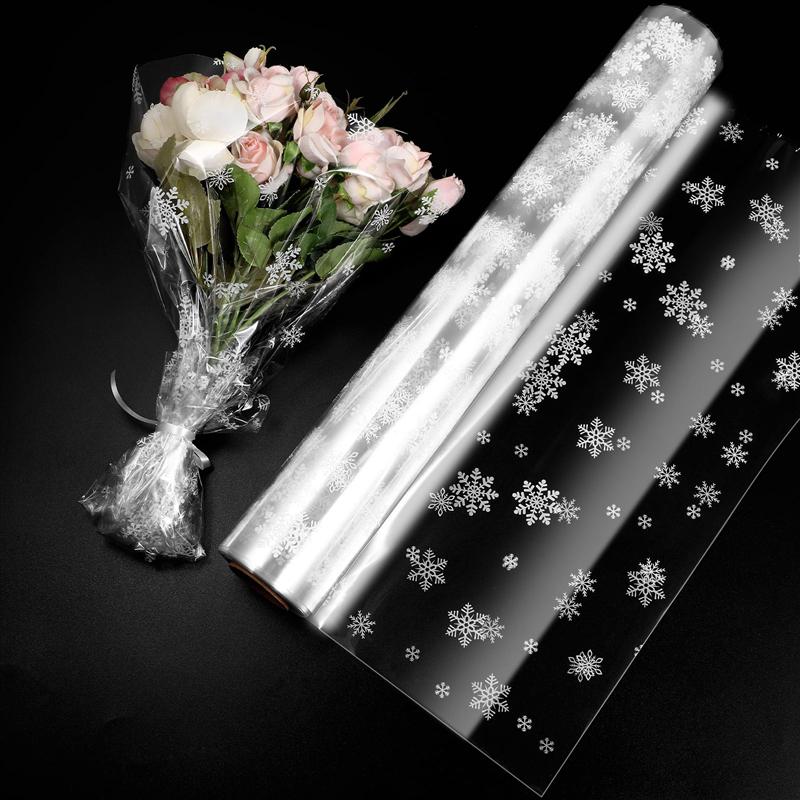 Snowflake Cellophane Paper 3 Mil Thickness Xmas Wr... – Vicedeal