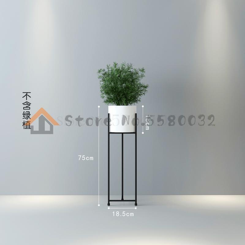 Nordic Wrought Iron Flower Stand Balcony Living Ro... – Vicedeal