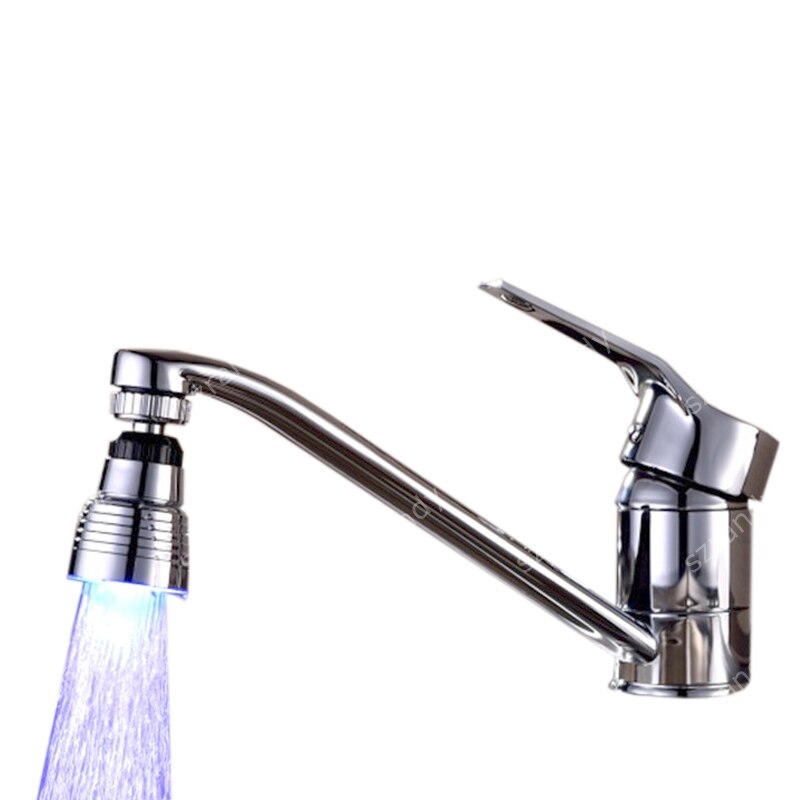 single blue color waterfall taps without adaptor – Grandado