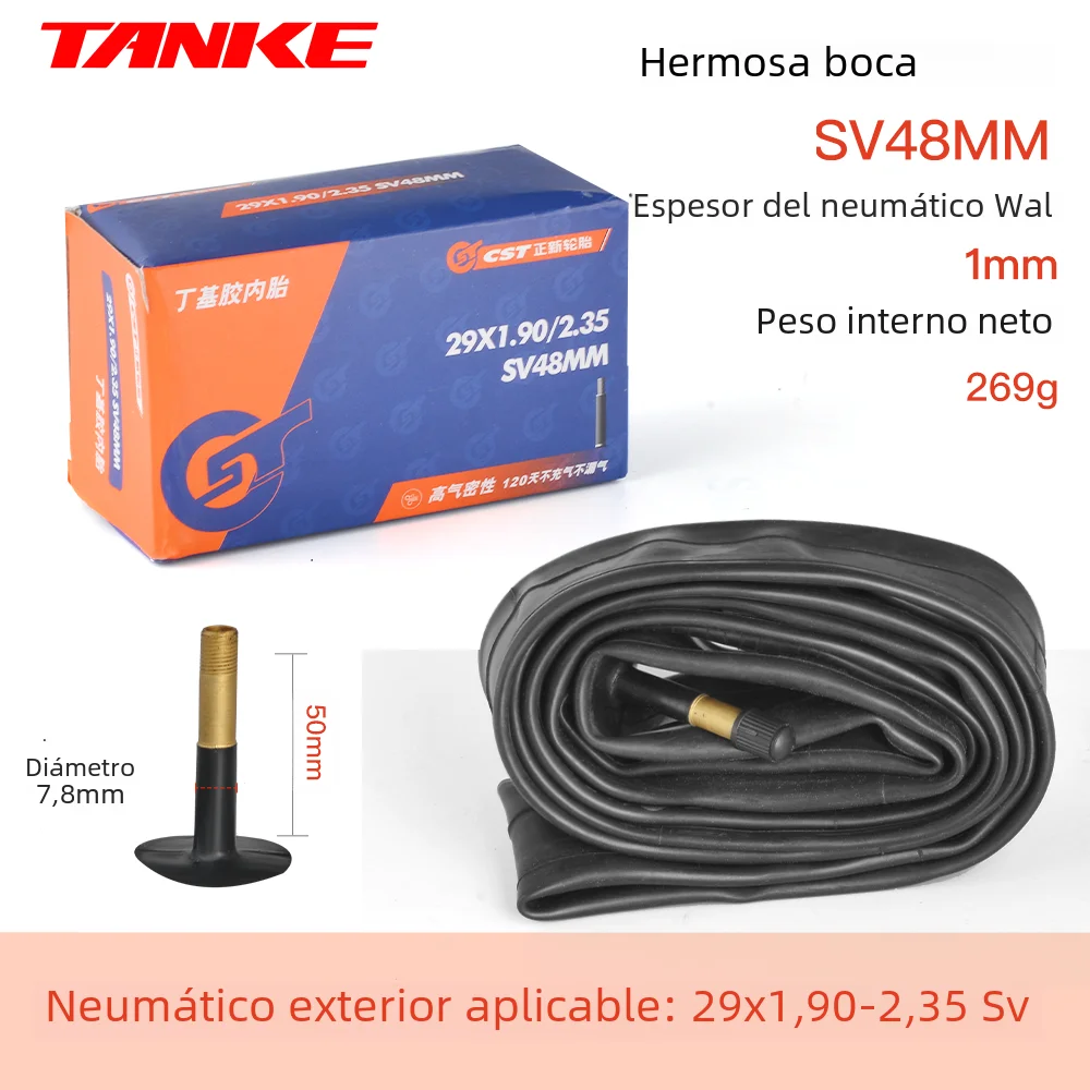 TANKE Bike Inner Tube 26 27.5 29 Inches MTB Bicycl... – Grandado