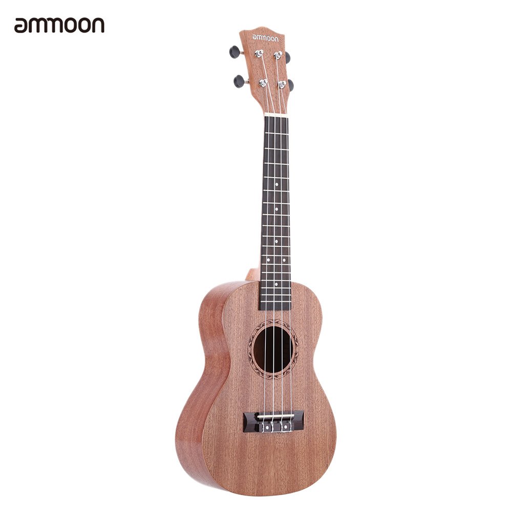 ammoon 24" Sapele Ukulele Ukelele Uke 4 Strings Ro... – Grandado