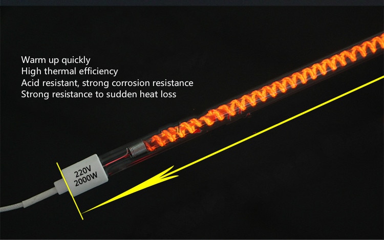 Carbon fiber electric heating tube carbon fiber he... – Grandado