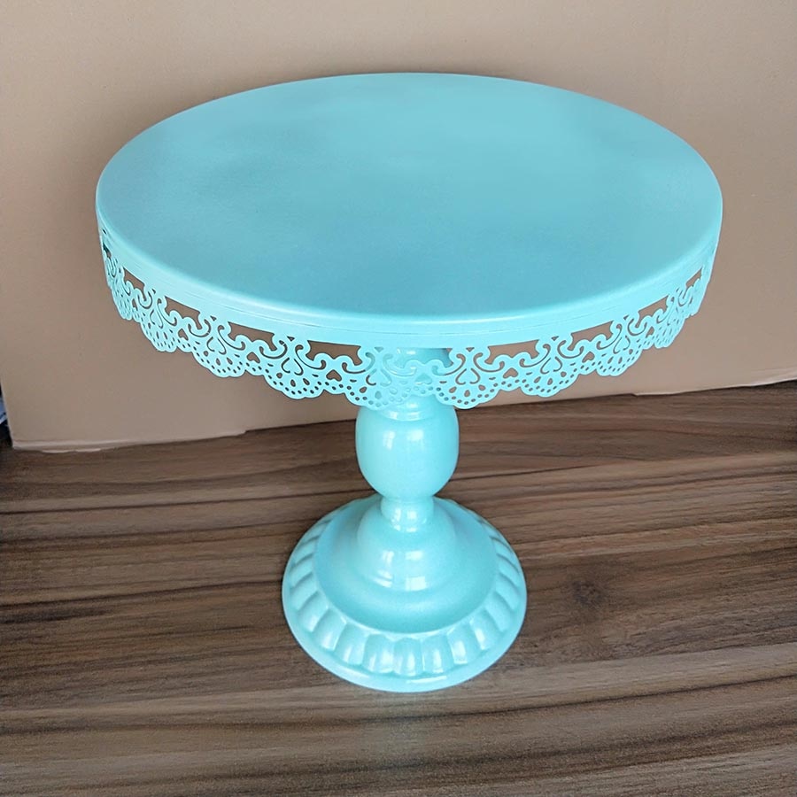 blue color round cake stand sets 3pcs/lot – Vicedeal
