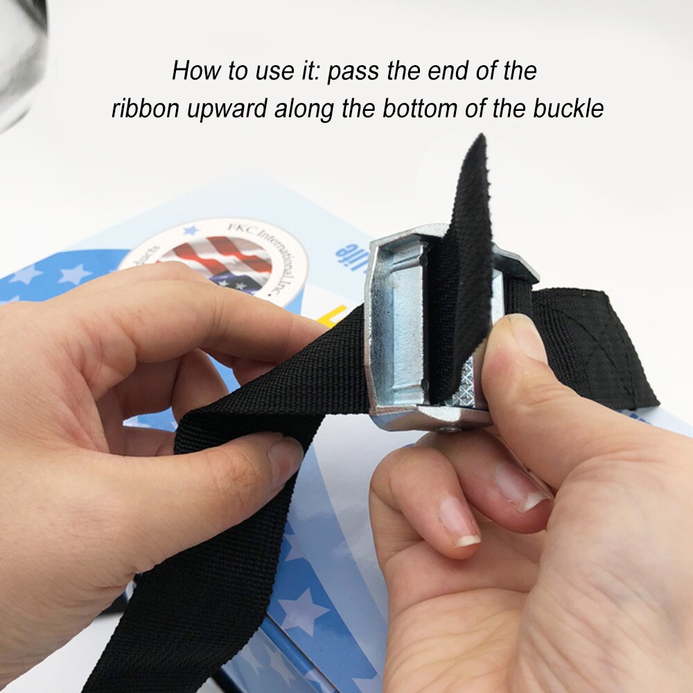 5M*25mm Car Tension Rope Tie Down Strap Strong Rat... – Vicedeal