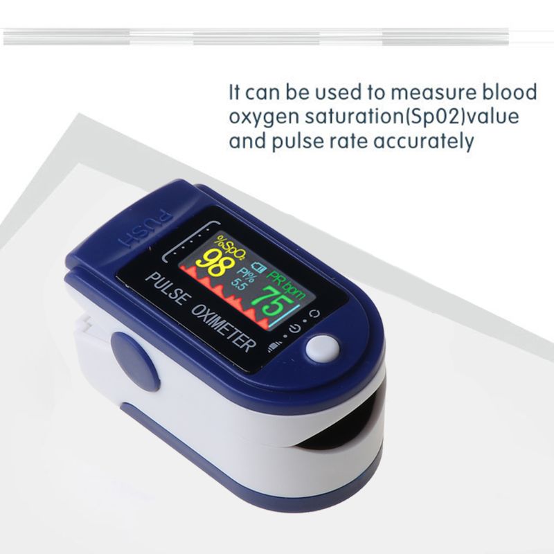 Finger Blood Oxygen Saturation Monitor Oximeter Fi... – Grandado